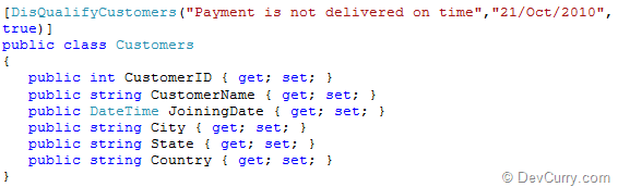Custom Attributes in .NET